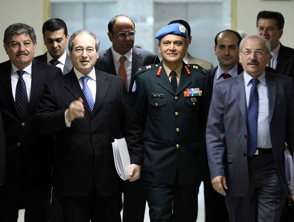 Syria: preliminary UN agreement gives observers freedom of movement ...