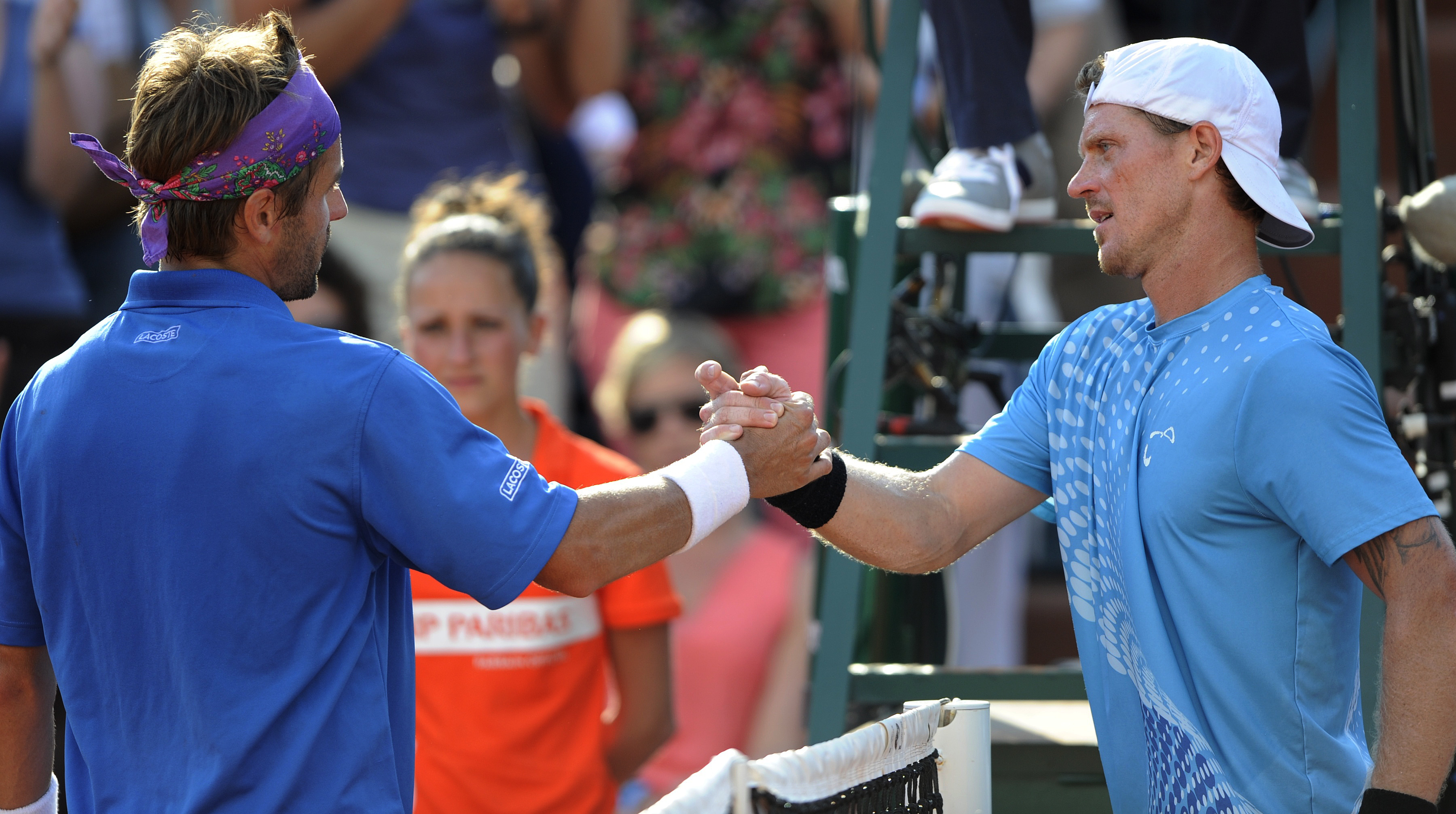 French Open: Alex Bogomolov downs racket on match point against Arnaud ...