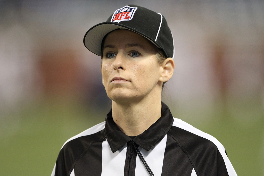 Shannon Eastin makes NFL history as first female referee - The World ...