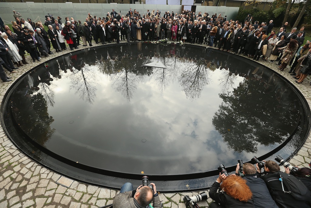 Merkel opens Roma memorial in Berlin - The World from PRX