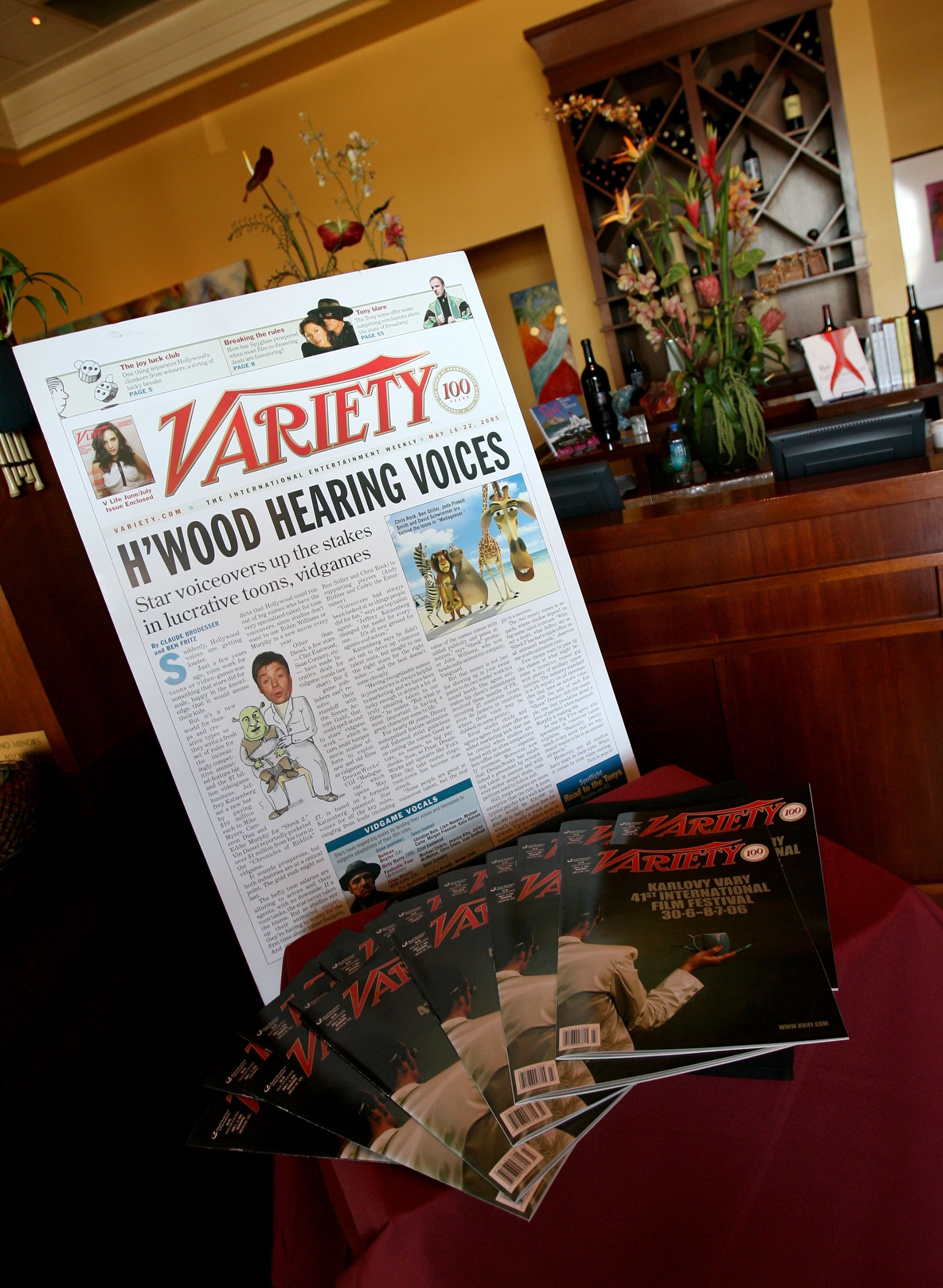Hollywood trade magazine 'Variety' put up for sale - The World from PRX