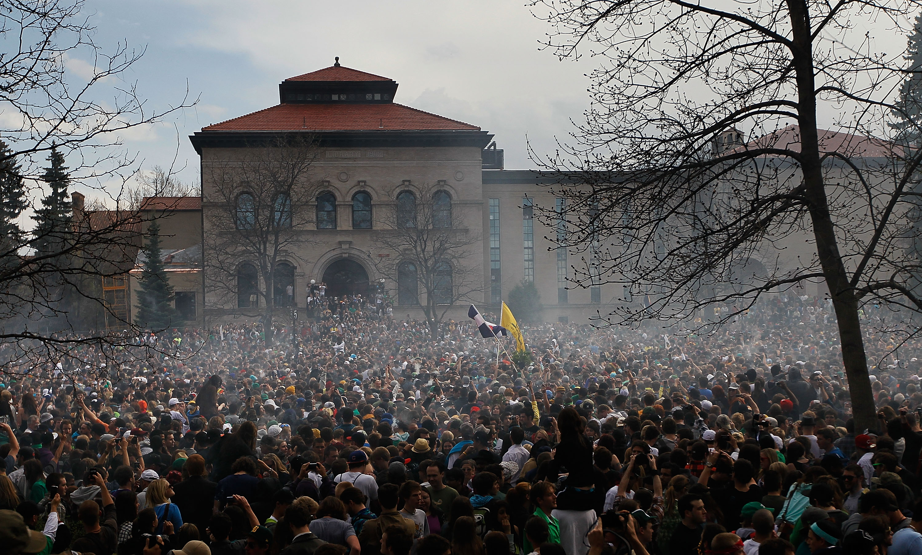 3 arrests at 4/20 pot rally in Boulder, Colorado - The World from PRX