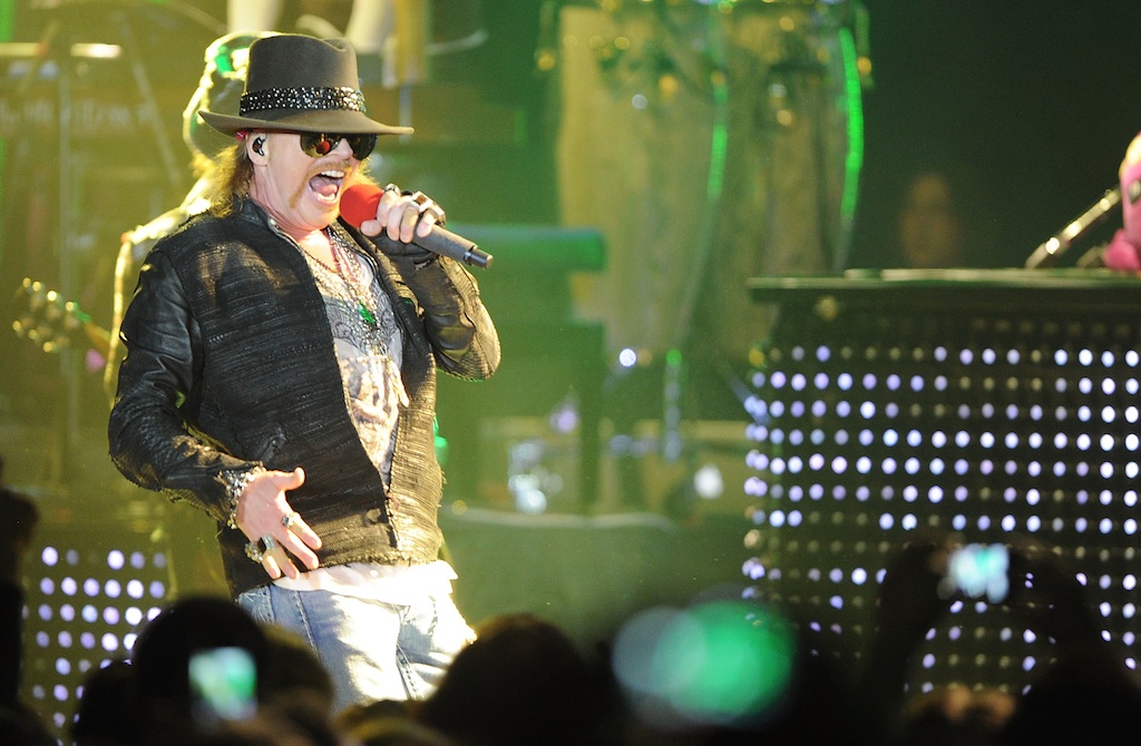 Axl Rose endorses Obama during rare interview on 'Jimmy Kimmel Live ...