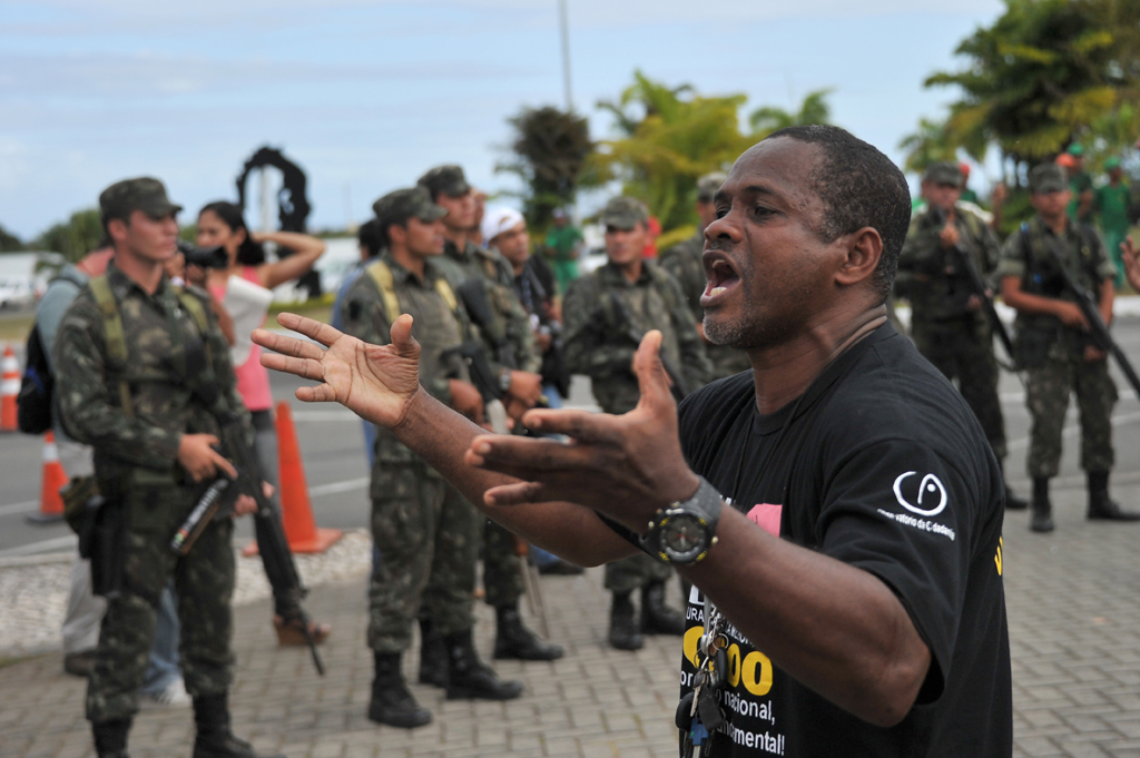 Brazilian soldiers clash with police on strike in Salvador - The World ...