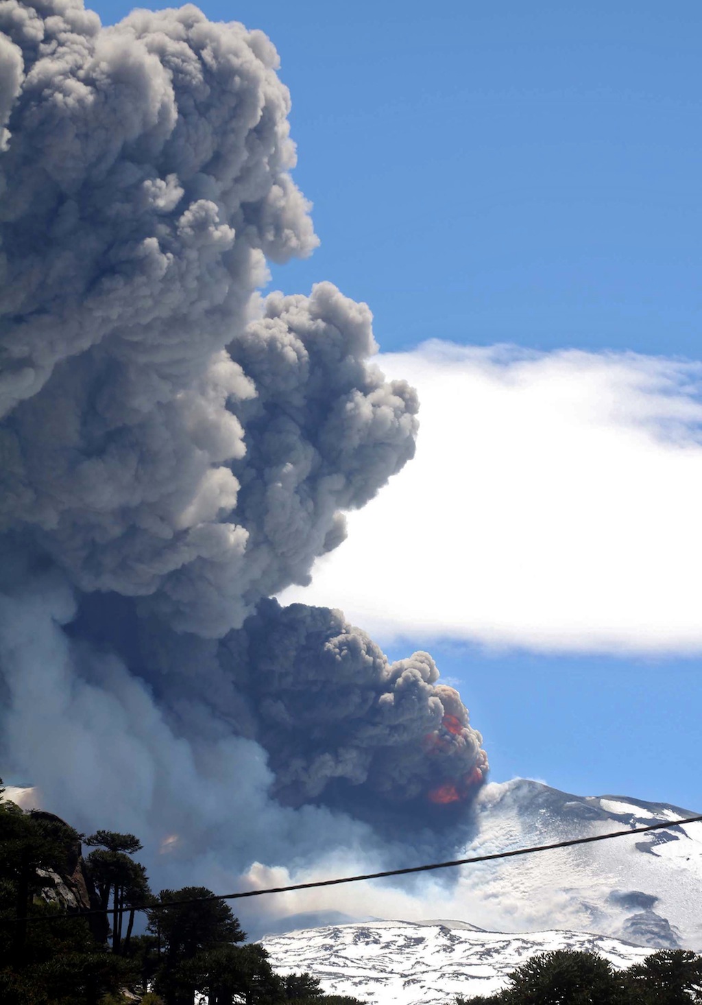 Copahue volcano eruption causes Chile to go on red alert - The World ...
