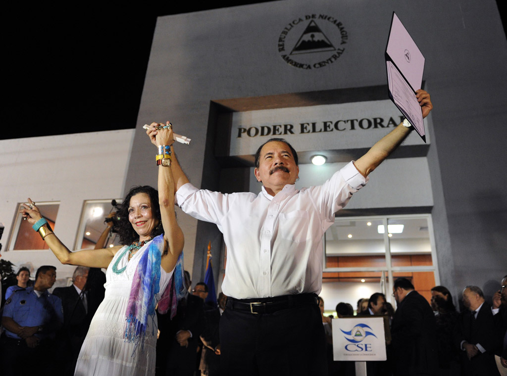 Nicaraguan president Daniel Ortega sworn in for a third term - The ...