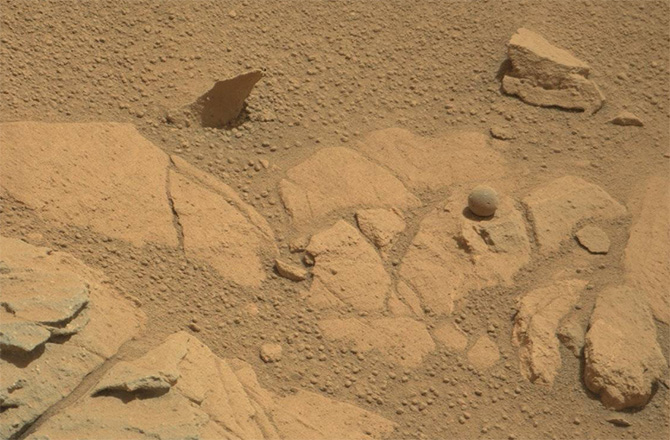 Just what is this ball the Curiosity rover found on the surface of Mars ...