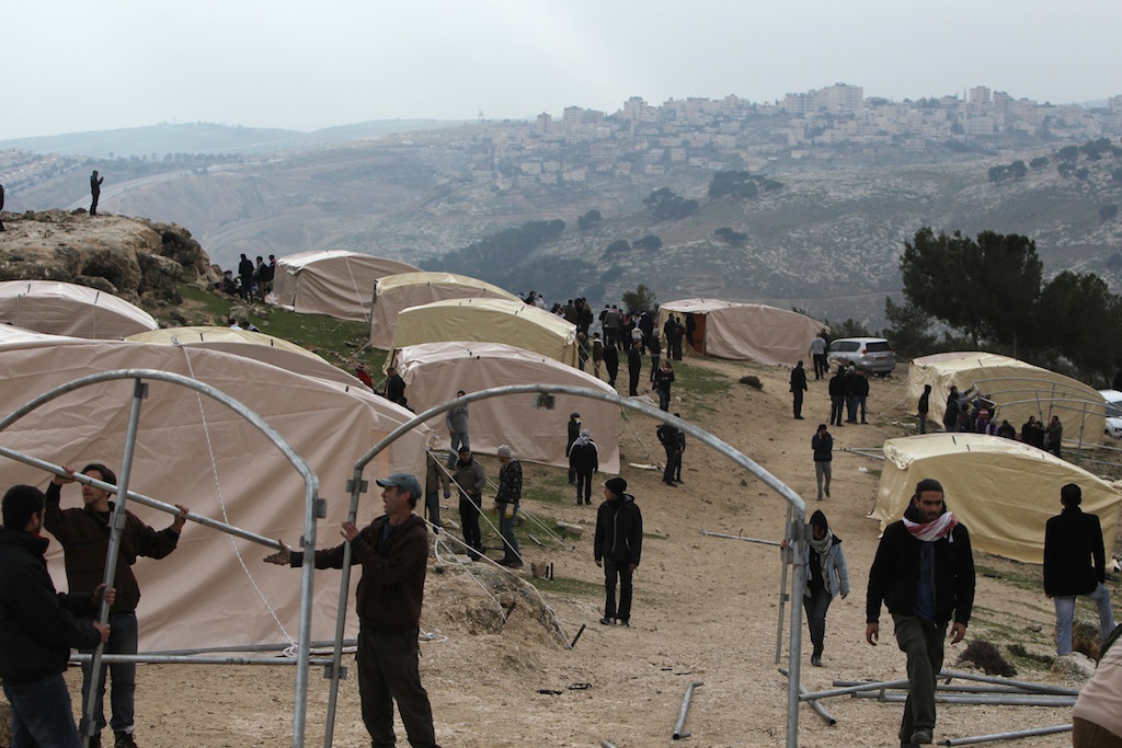 Israeli forces evacuate Palestinian tent outpost - The World from PRX