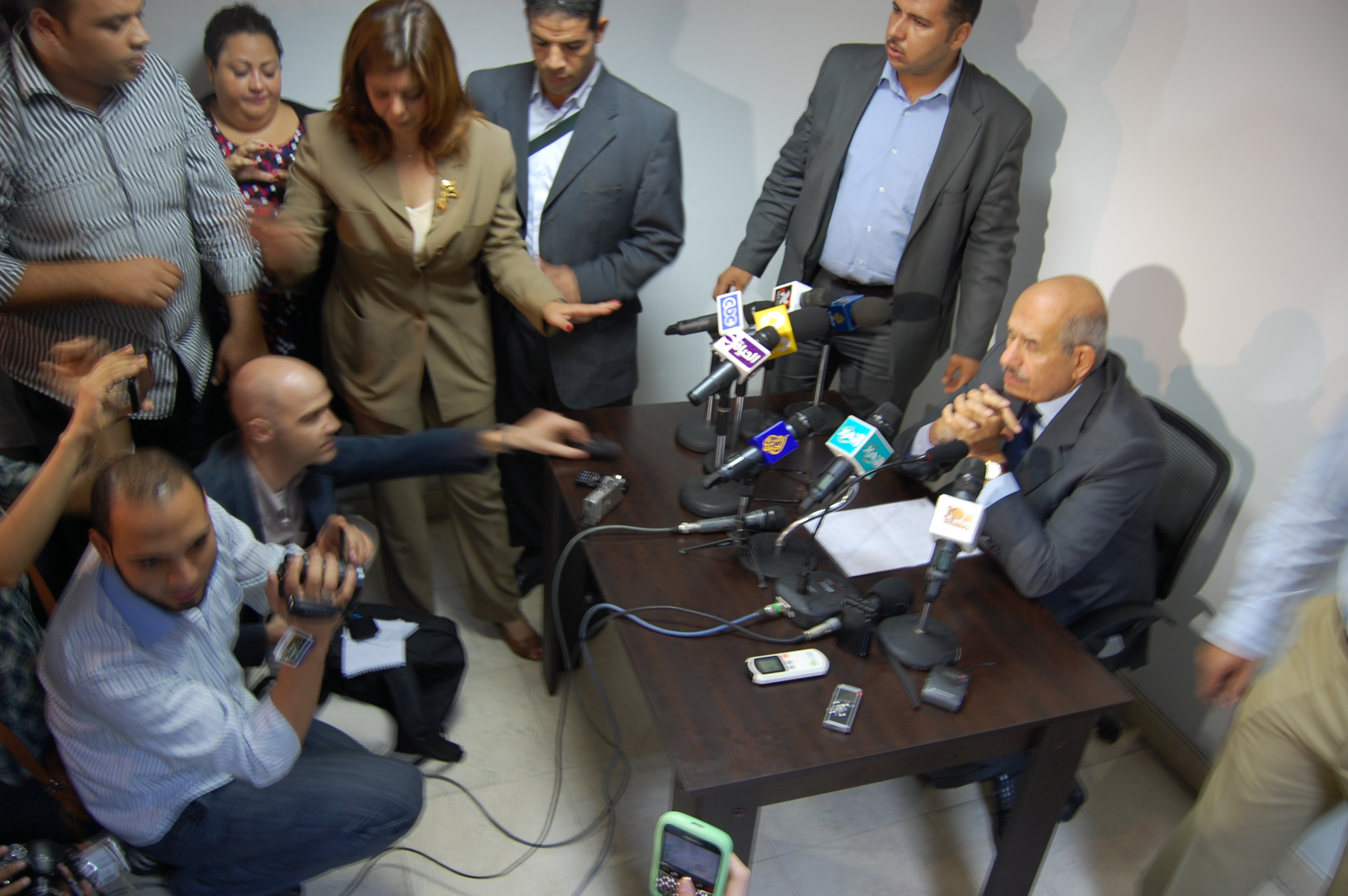 Dr. ElBaradei, you call this a press conference? - The World from PRX