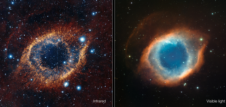 Helix Nebula, 'Eye of God,' captured in new infrared photos (VIDEO ...