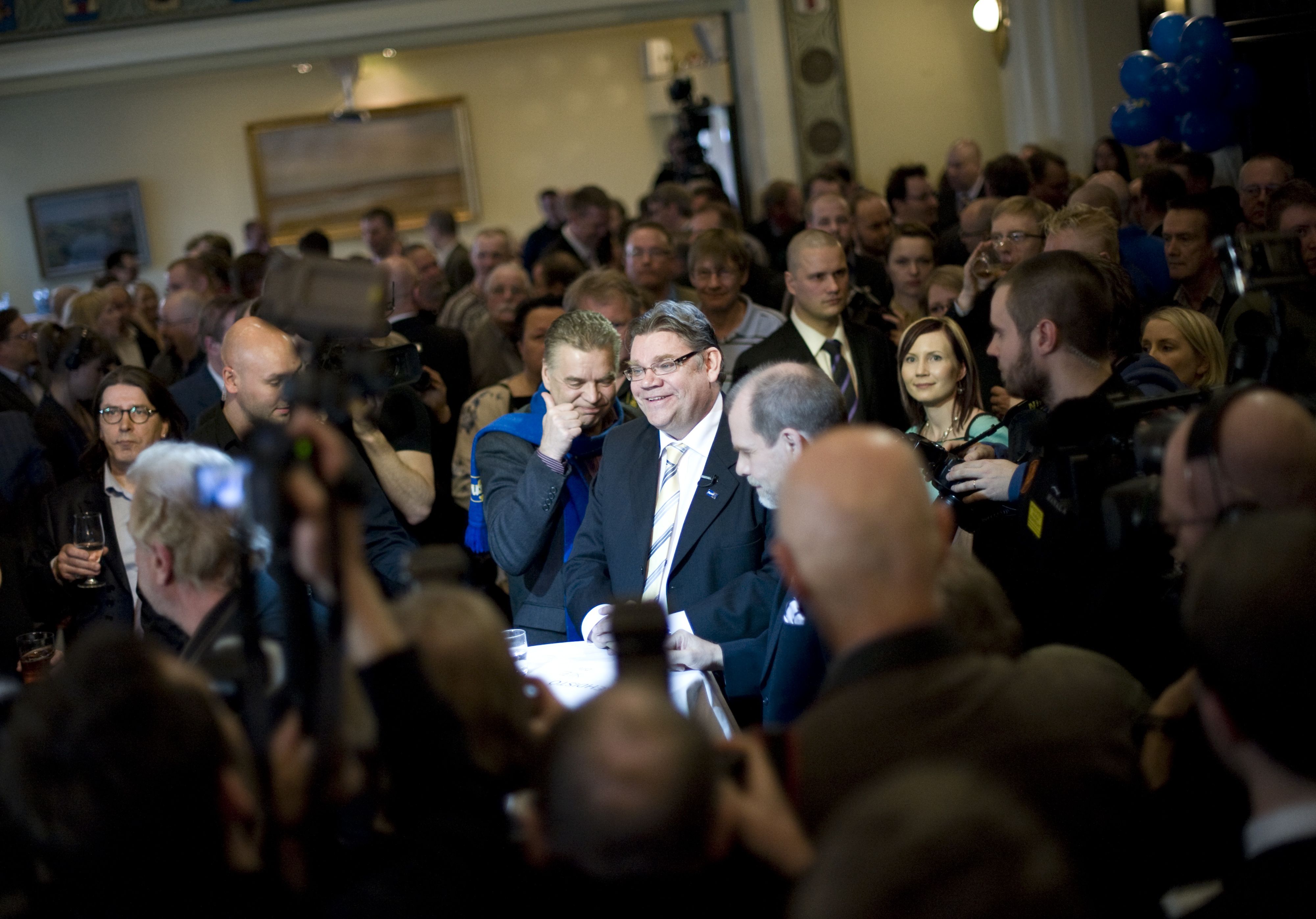 Euroskeptic True Finns party makes big gains in Finland election (VIDEO ...