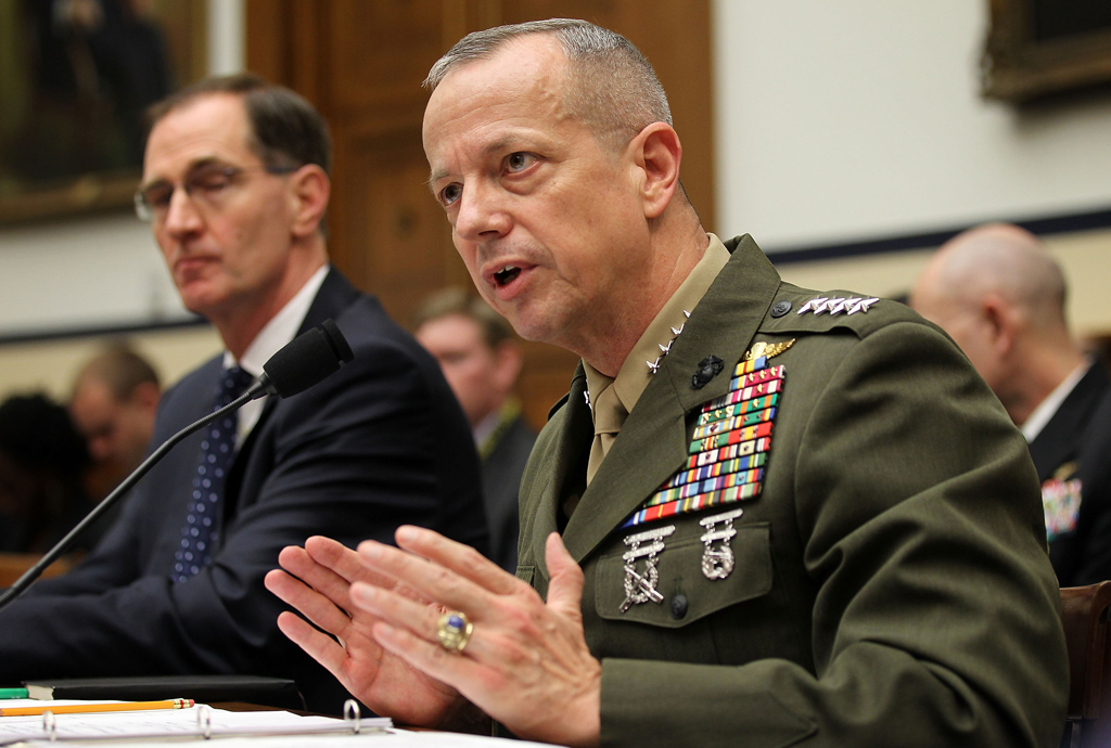 General John Allen says he is investigating command structure in ...