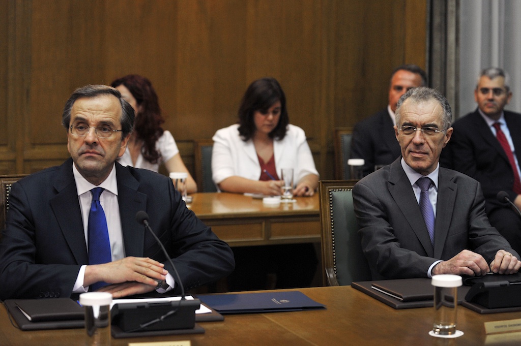 Greek Finance Minister Vassilis Rapanos rushed to hospital - The World ...