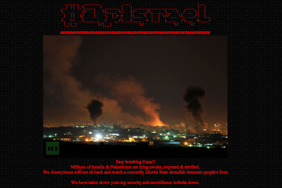 Anonymous, hacker group, vows support for Palestinians against Israel ...