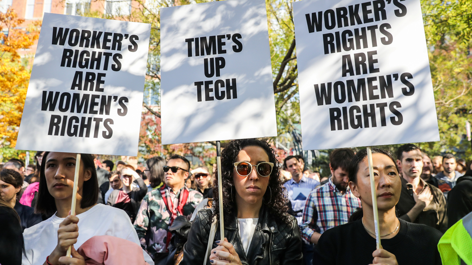 Google workers around the world protest its corporate culture - The ...