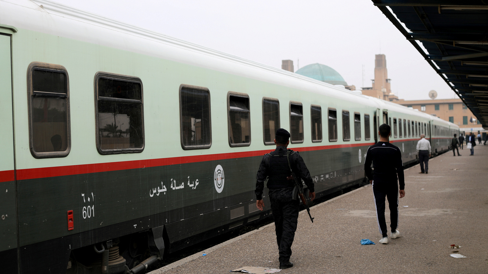 Iraq gets on board with new rail service to Fallujah through former ...