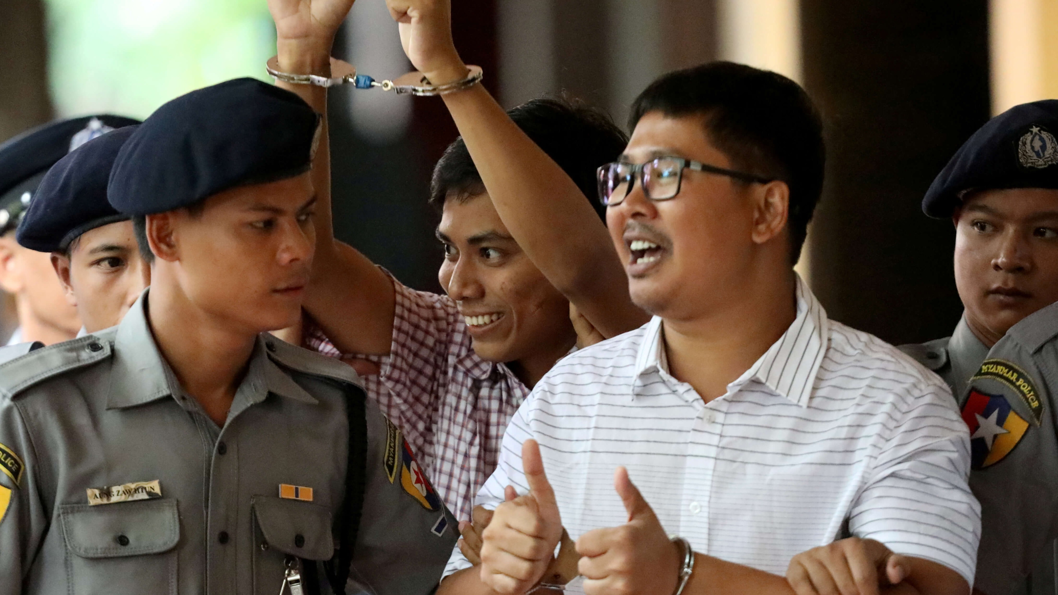 Lawyers of jailed reporters in Myanmar appeal case, citing police setup ...