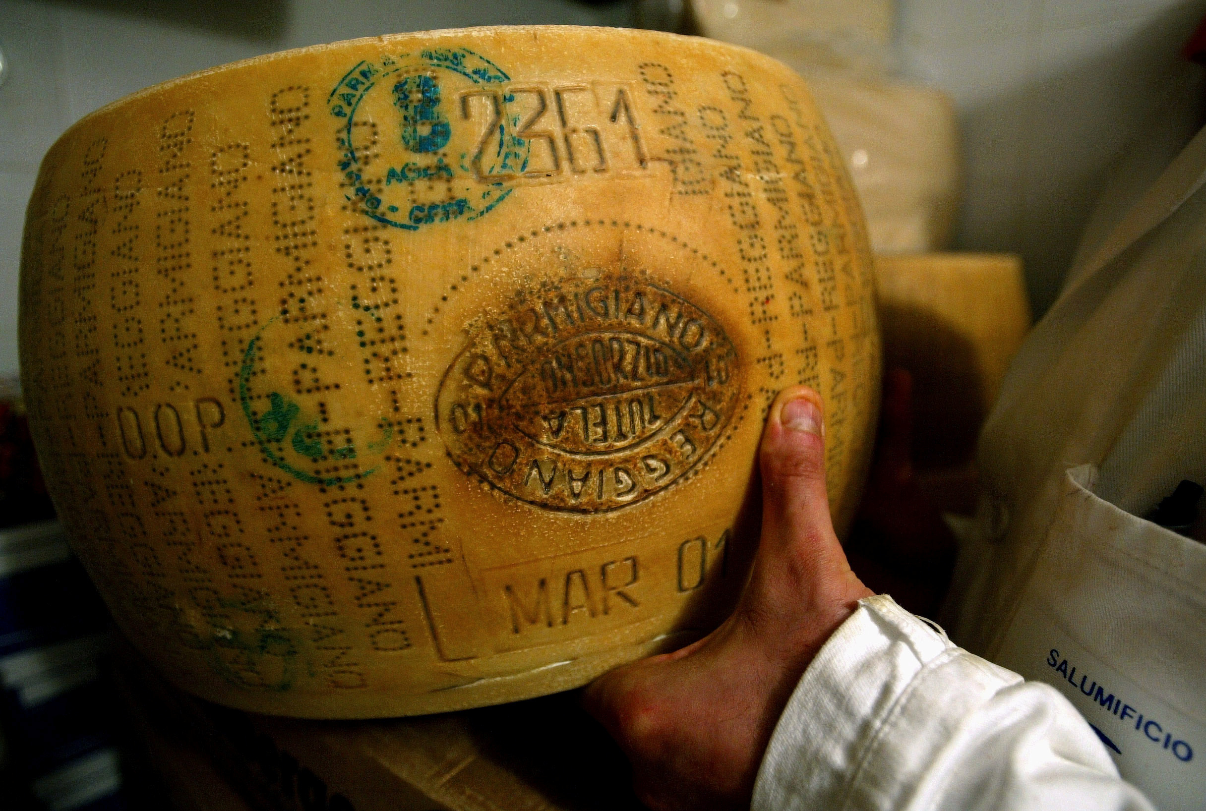 Animal rights group says two of Italy's most famous cheeses are made ...