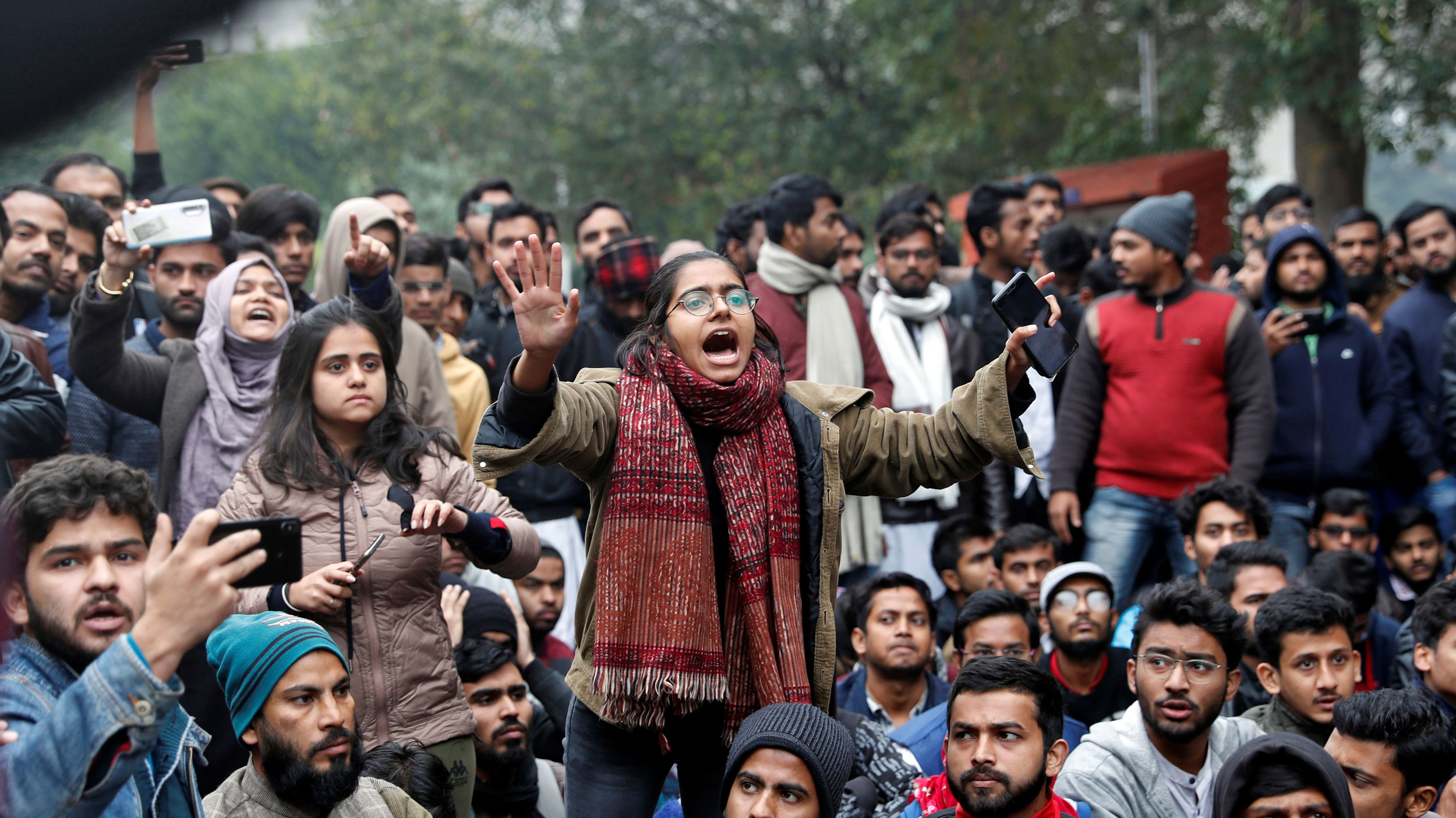 India citizenship law protests spread across campuses - The World from PRX