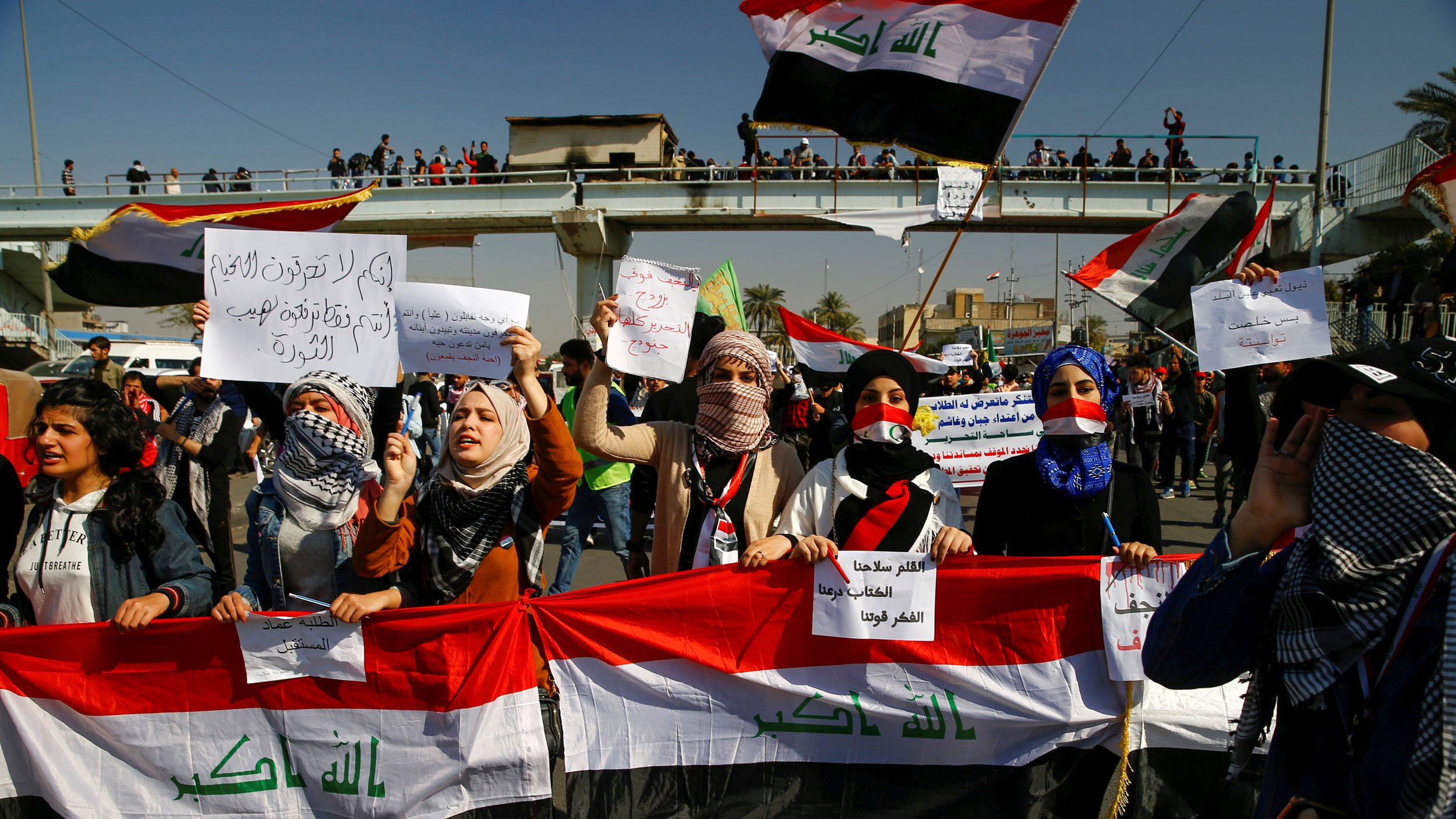 Analysis: Iraqi protesters will likely push forward despite violence ...