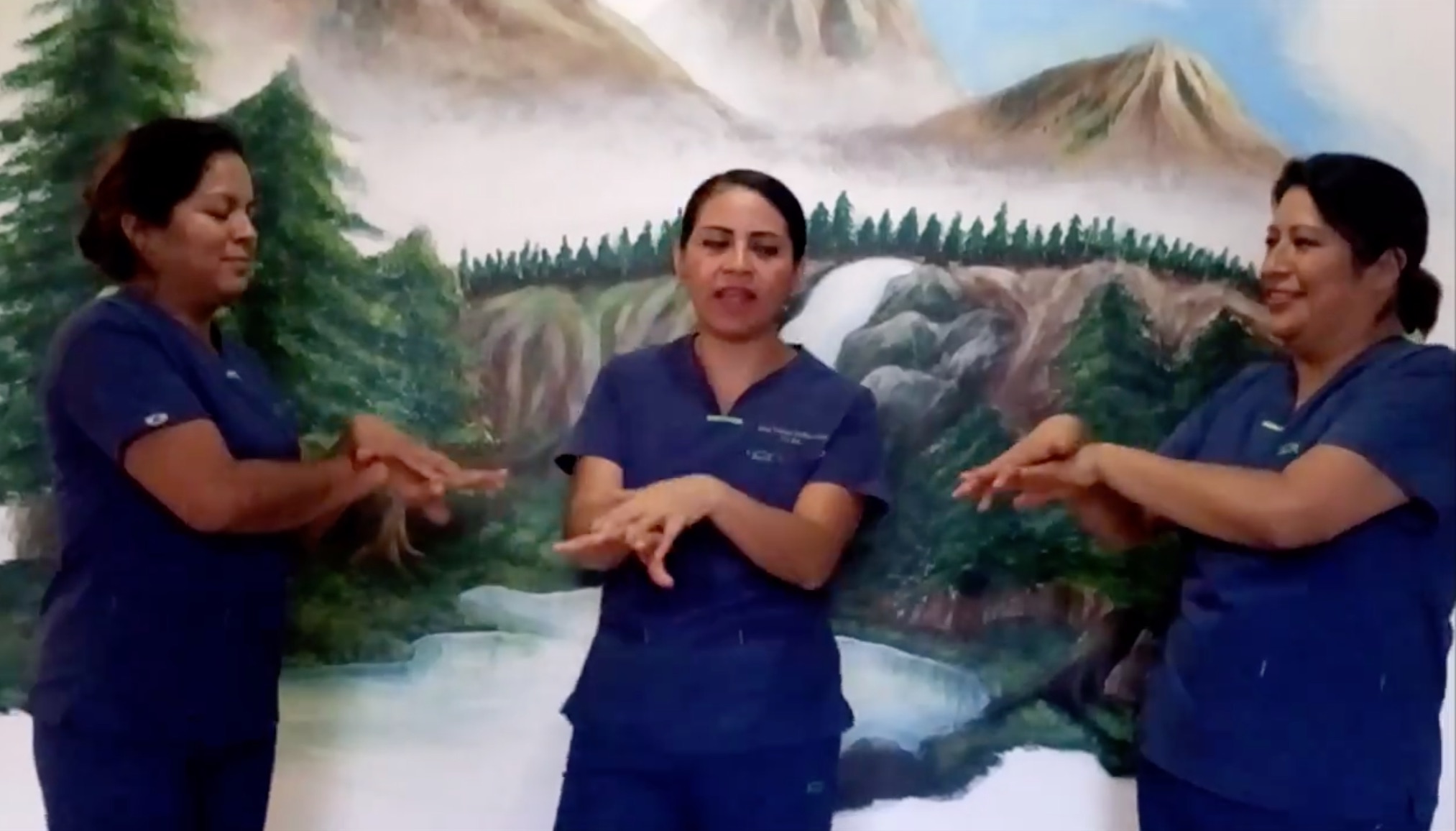 'Die, bacteria, die': Mexican nurses croon in hand-washing PSA video ...