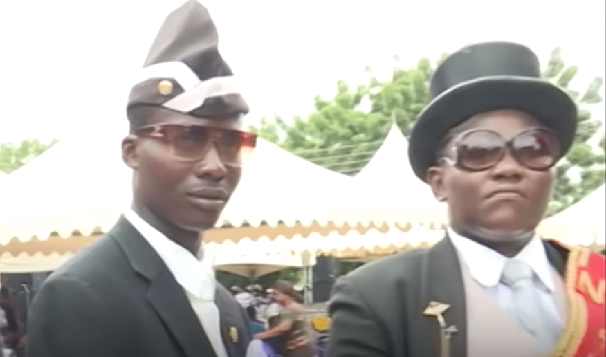 'Stay home or dance with us': Ghana's dancing pallbearers urge social ...