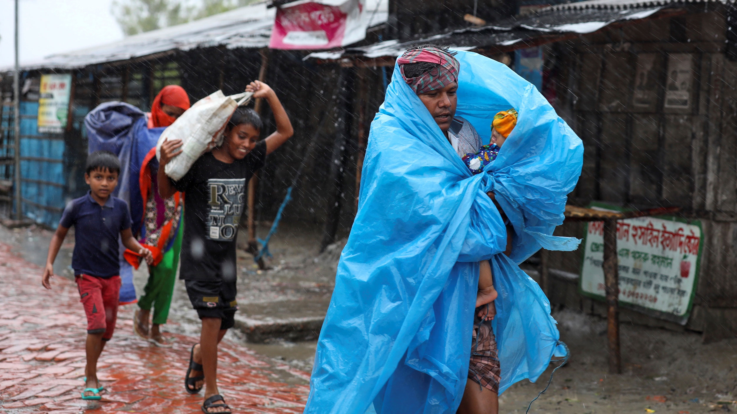 One of the strongest cyclones in a decade makes landfall in India and ...