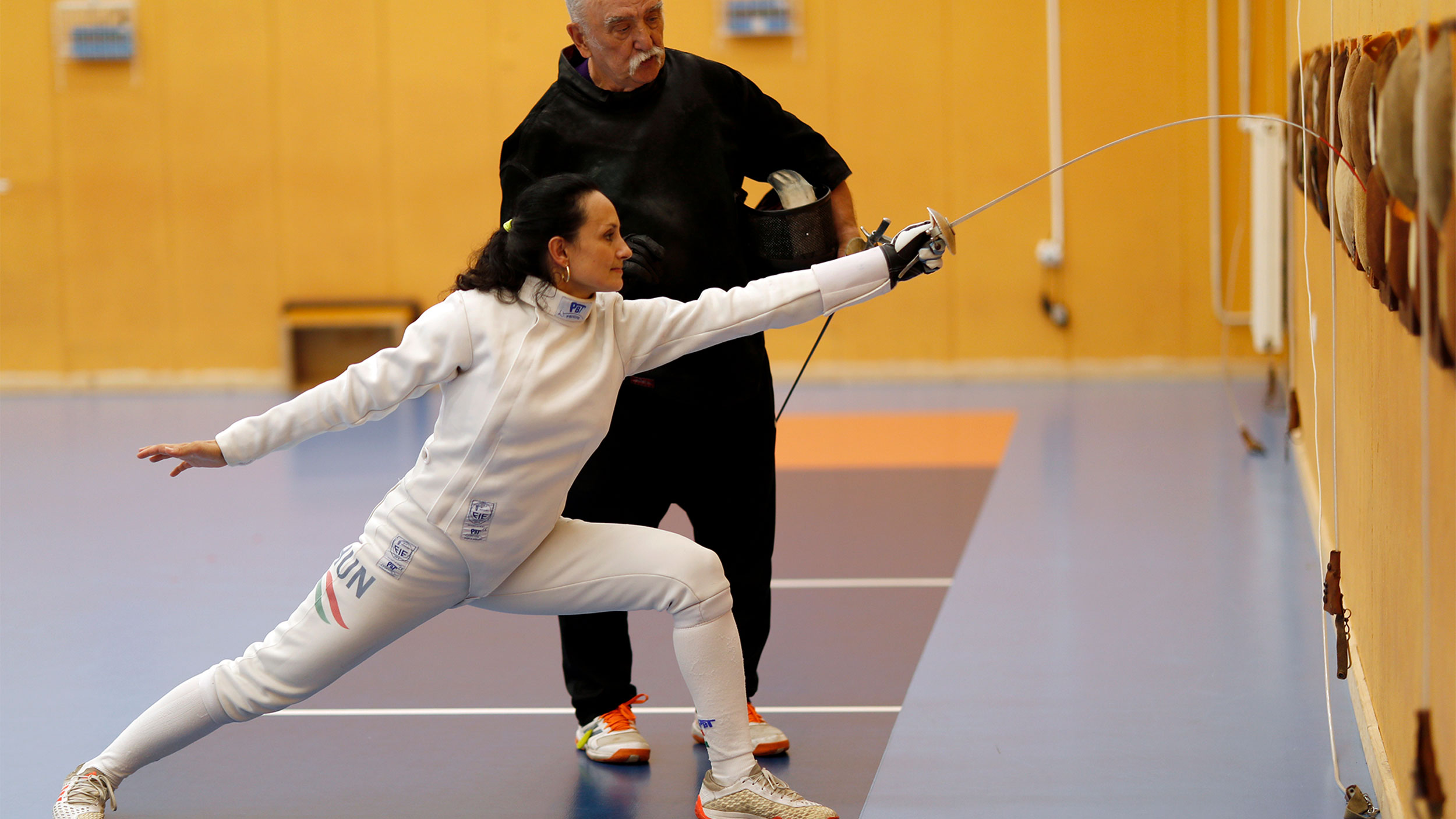 'It never feels routine,' says Hungarian fencer Aida Mohamed, on her ...