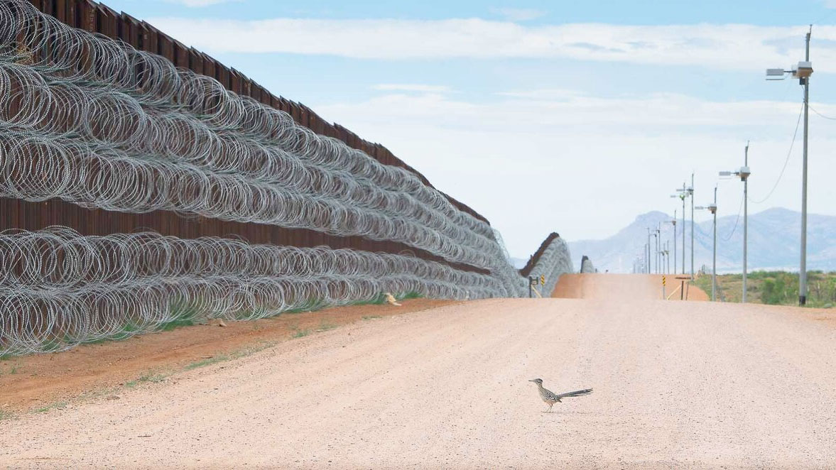 Award-winning photograph illustrates the US-Mexico border wall threat ...
