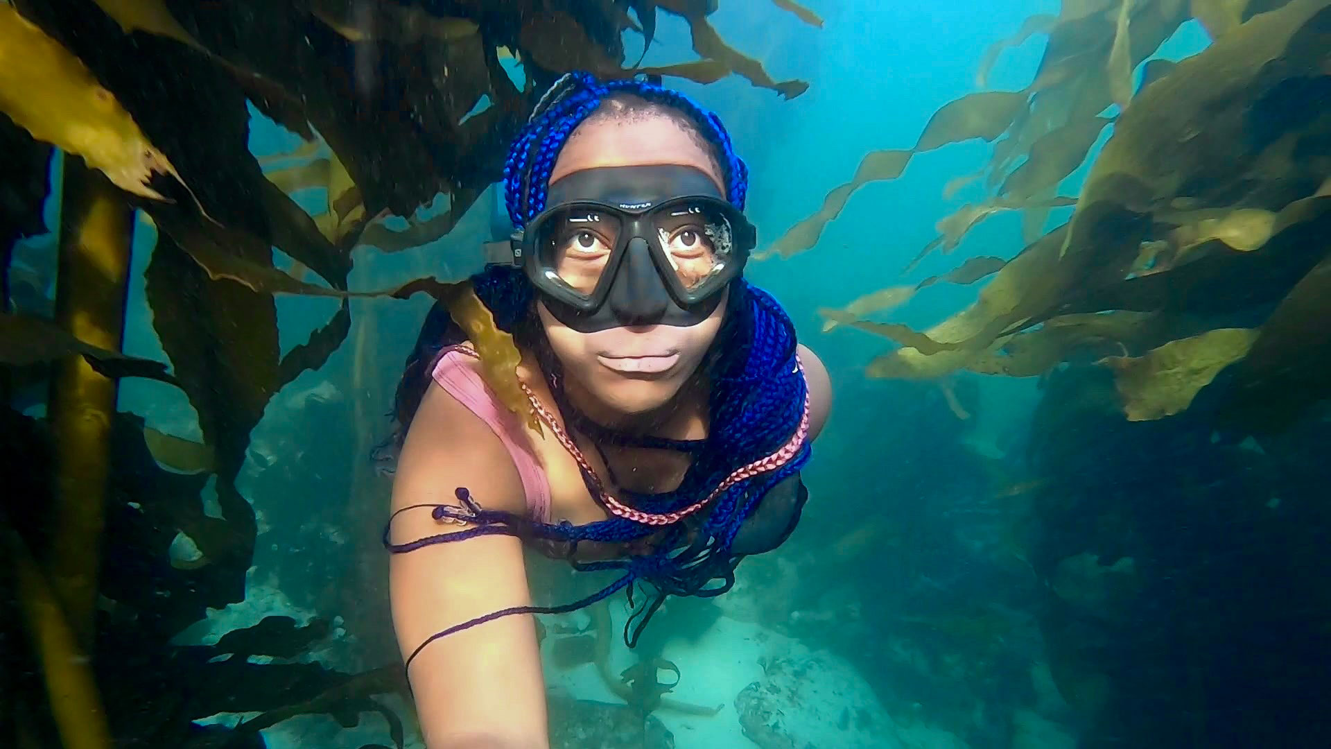 Diving into infinity with South Africa’s 'Black Mermaid' - The World ...