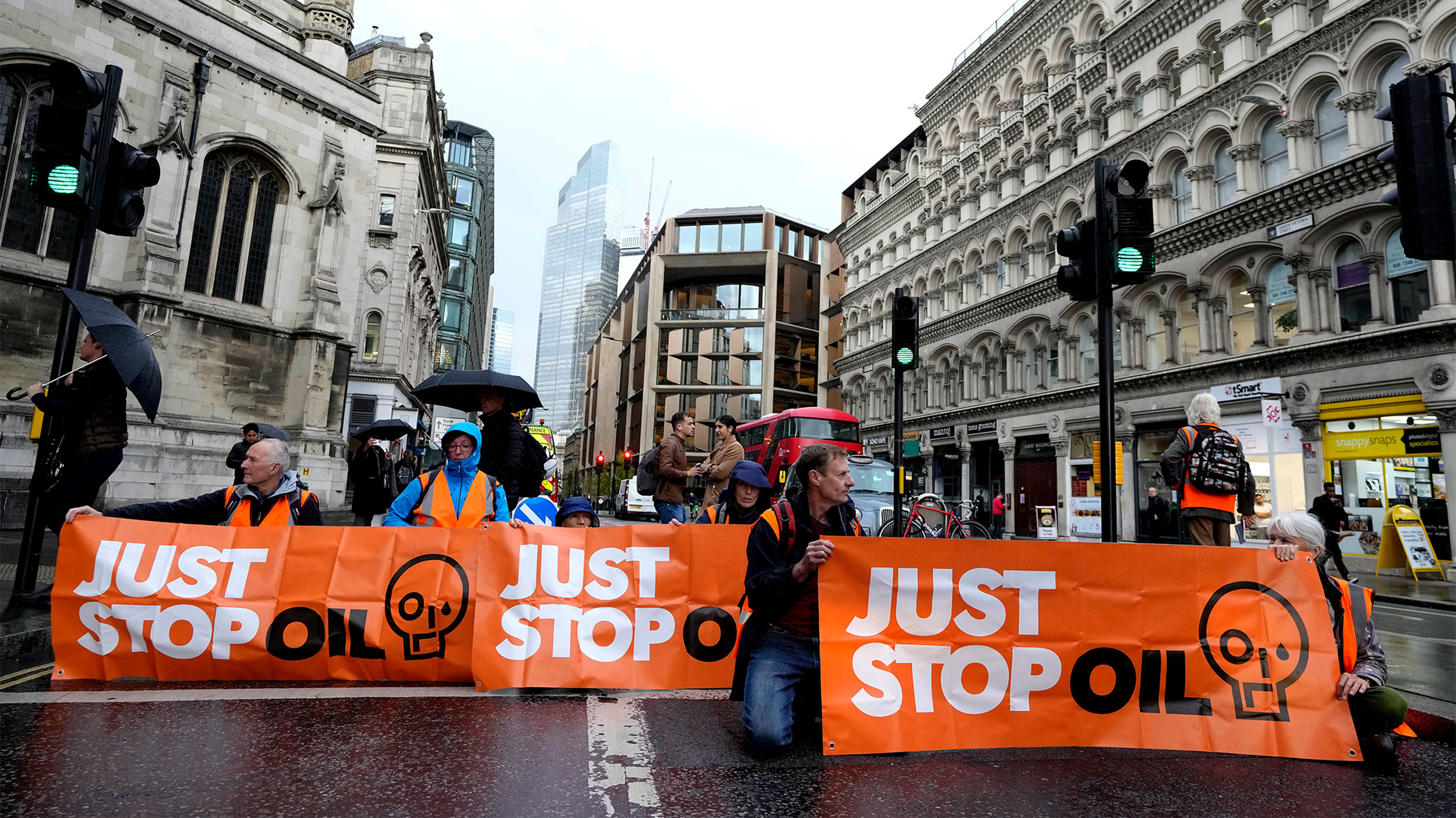 UK public divided on Just Stop Oil protest tactics - The World from PRX