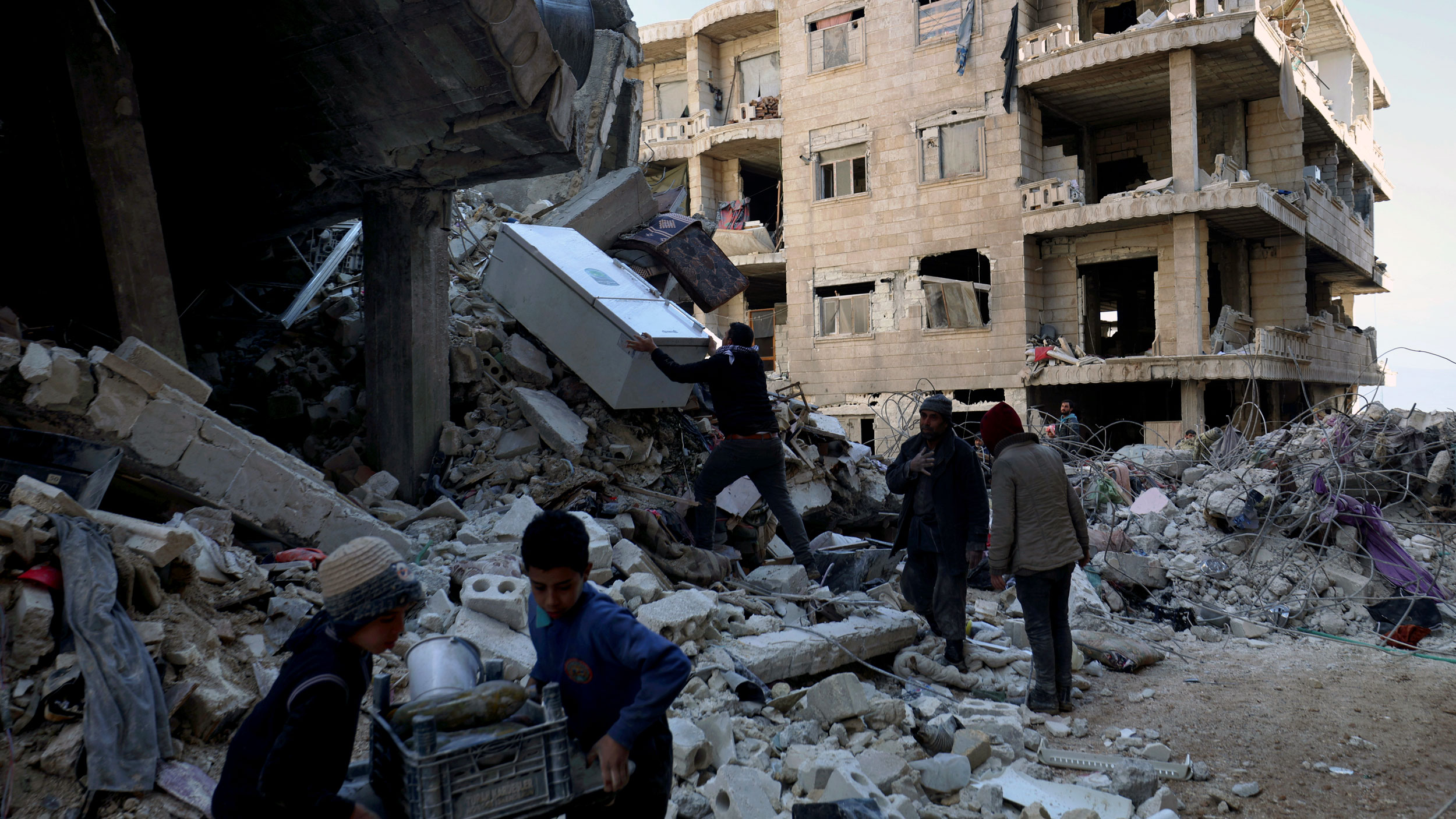 Aleppo rescue efforts continue after deadly earthquake - The World from PRX