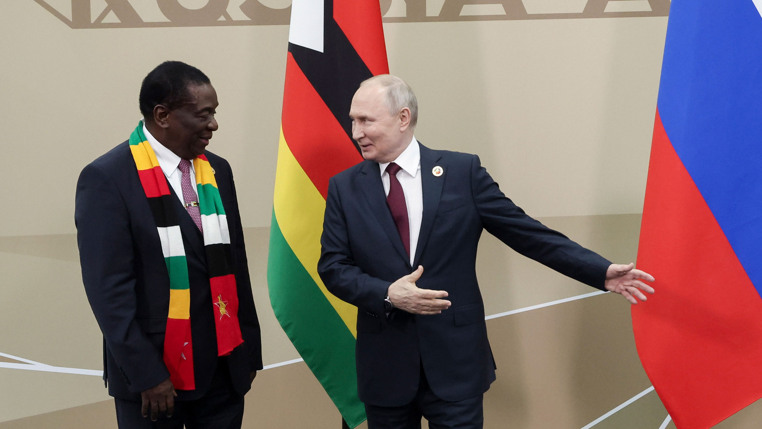 Putin hosts African leaders in St. Petersburg - The World from PRX