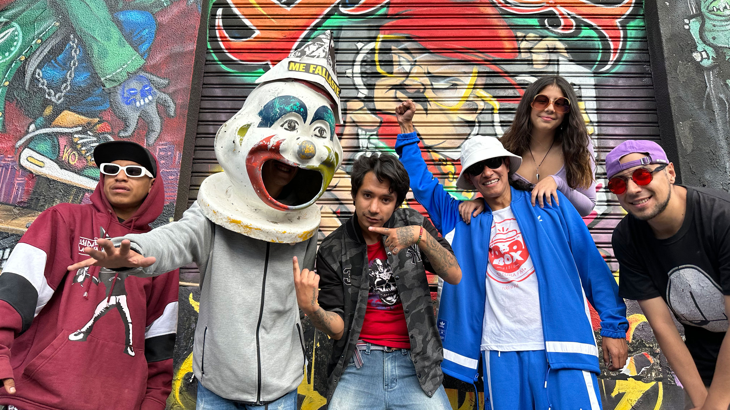 Ecuadorian group creates political hip-hop with bunnies and clowns ...