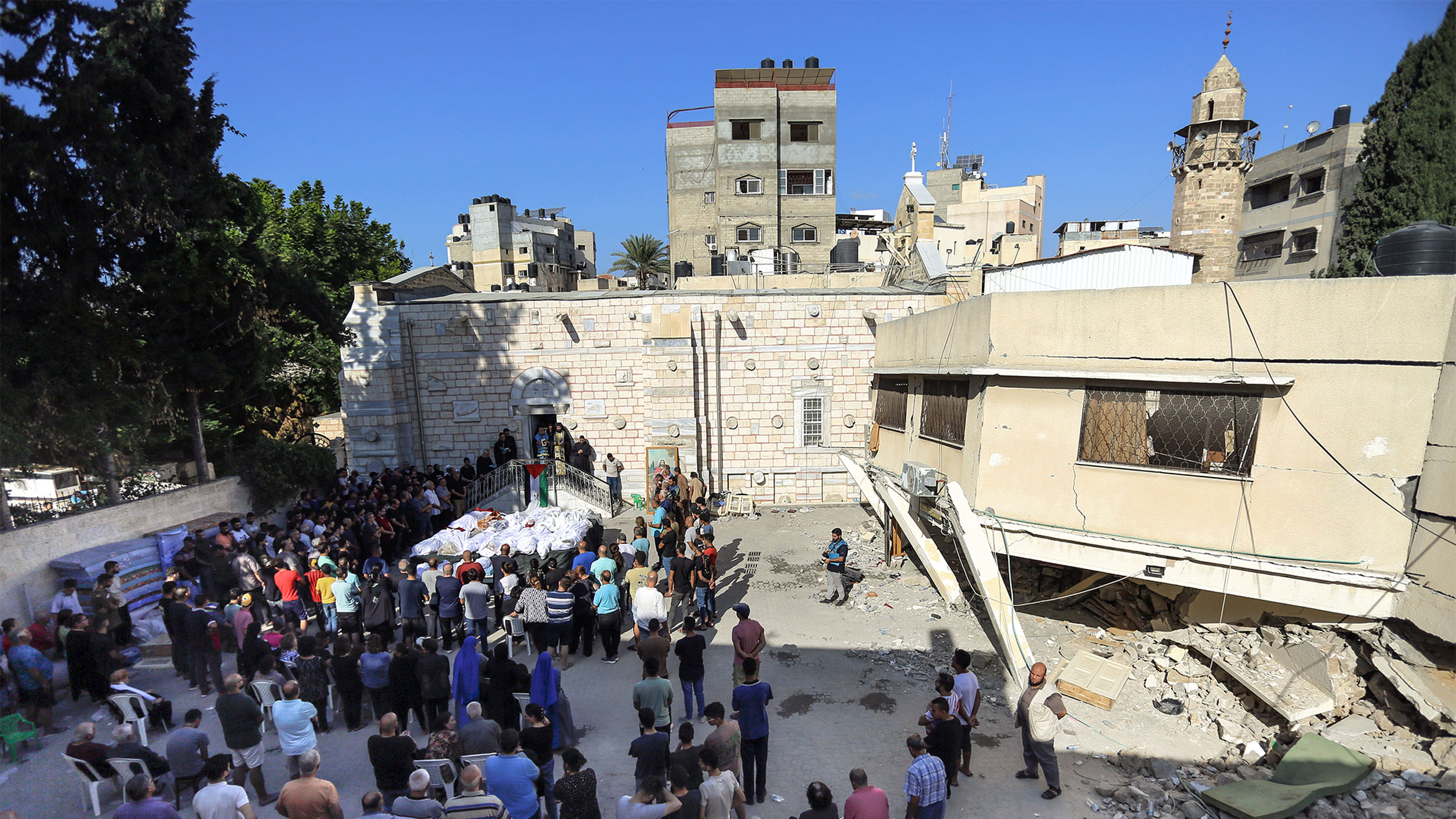 Christians in Gaza fear for their tiny community amid strikes on ...