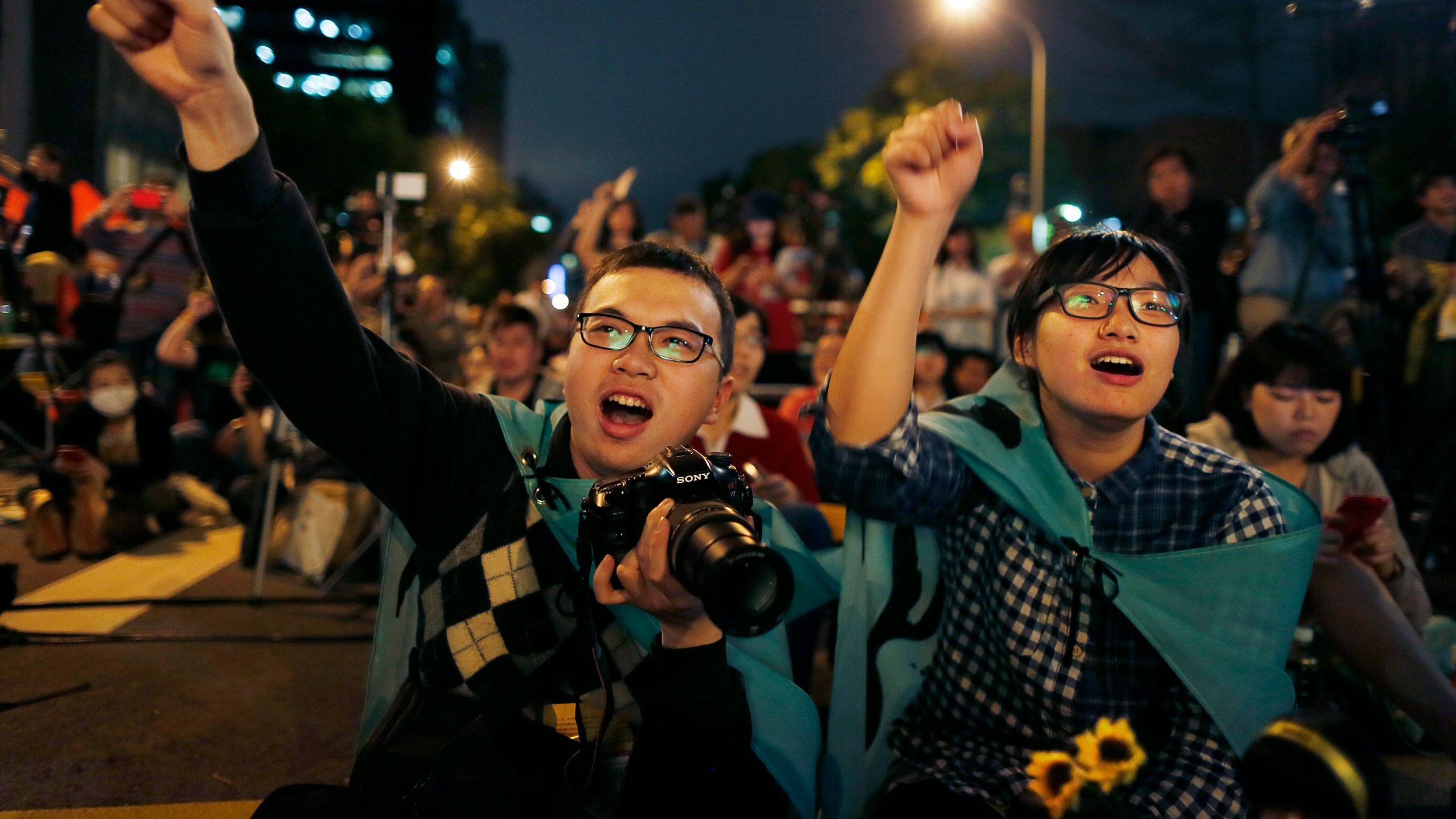 10 years ago, the Sunflower Movement pushed Taiwan away from China ...