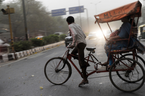 GreenTalk: Indians fight for the right to walk, or bicycle - The World ...