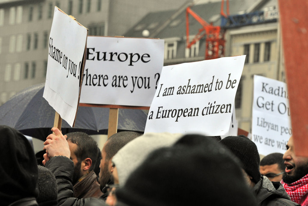 Is Libya using Italian equipment to strafe protesters? - The World from PRX