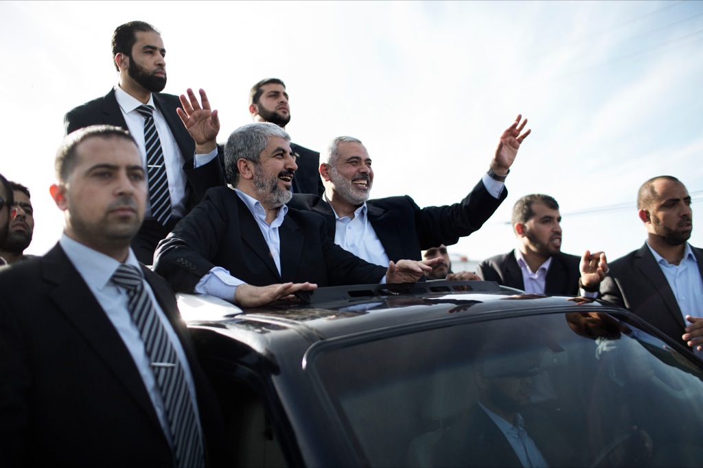 Khaled Mashaal, Hamas chief, visits Gaza for first time - The World ...