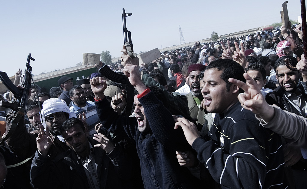 Anti-Gaddafi protests staged in Tripoli (VIDEO) - The World from PRX