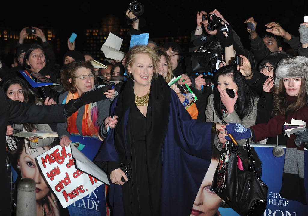 The Iron Lady, biopic of Margaret Thatcher opens in London - The World ...