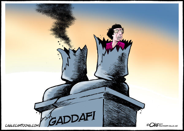 Global Political Cartoons: Battle for Libya - The World from PRX