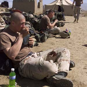 Troops in Afghanistan to Get Only Two Hot Meals a Day - The World from PRX