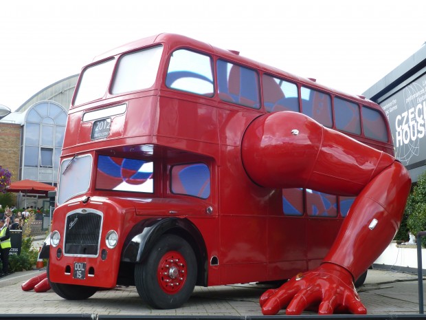 In London, A Bus That Did Push-Ups - The World from PRX