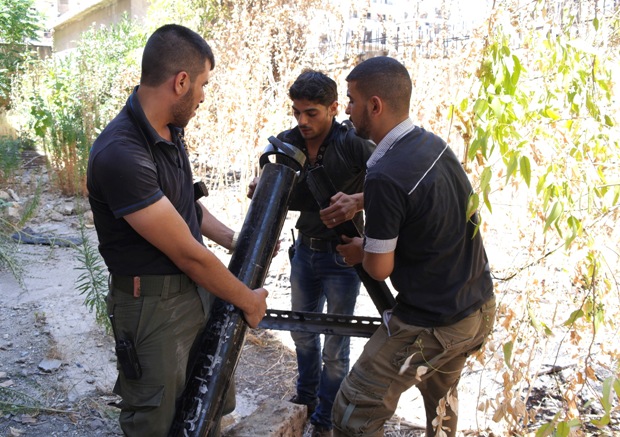 DIY War: Syrian Rebels Constructing Homemade Weapons - The World from PRX