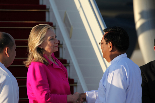Secretary of State Clinton Visits Myanmar - The World from PRX