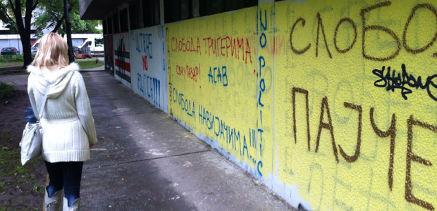 Ratko Mladic Inspires Graffiti War in Serbia - The World from PRX