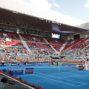 Mystery of Madrid's Blue Clay Tennis Courts - The World from PRX