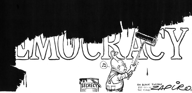 Cartoonist Zapiro on South Africa Secrecy Bill - The World from PRX
