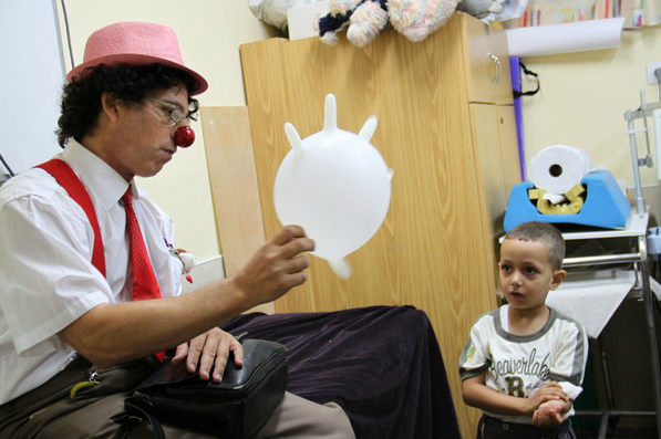 VIDEO: Hospital clowns provide comic relief for young patients - The ...